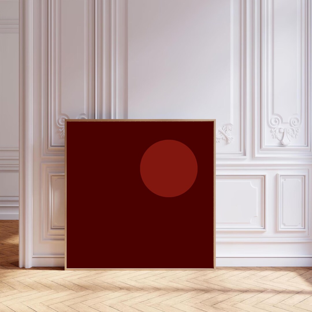 Corner Balance – Minimalist Geometric Art Print | Modern Abstract Wall ...