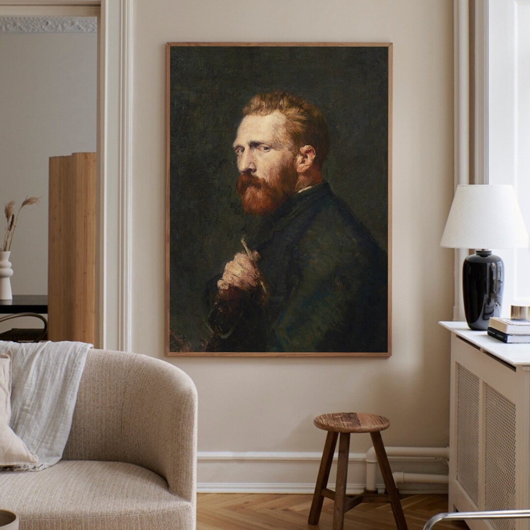 Vincent Van Gogh by John Russell Print, Post-impressionist Art Tribute ...