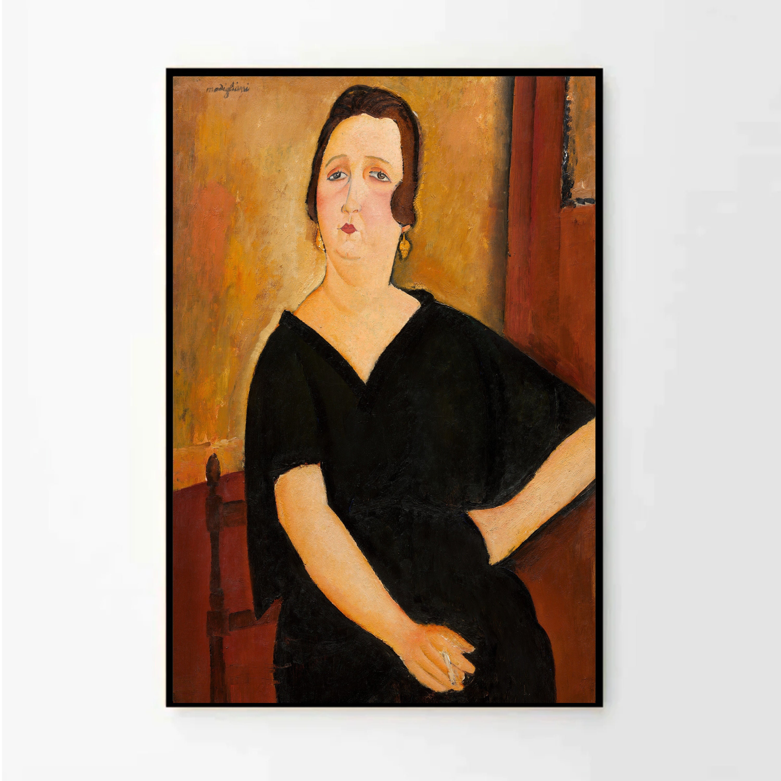 Madame Amedee by Amedeo Modigliani Print, Timeless Elegance Wall Decor ...