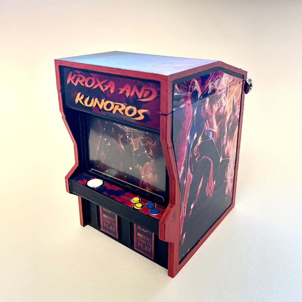 STL File-mtg Arcade Cabinet Deckbox - Etsy