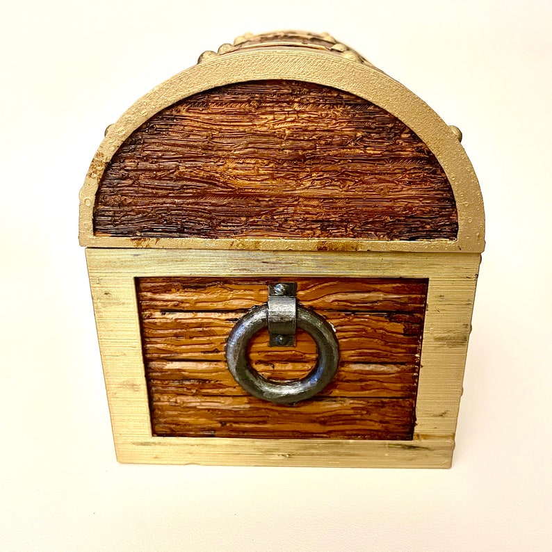Treasure Chest Deckbox STL File - Etsy