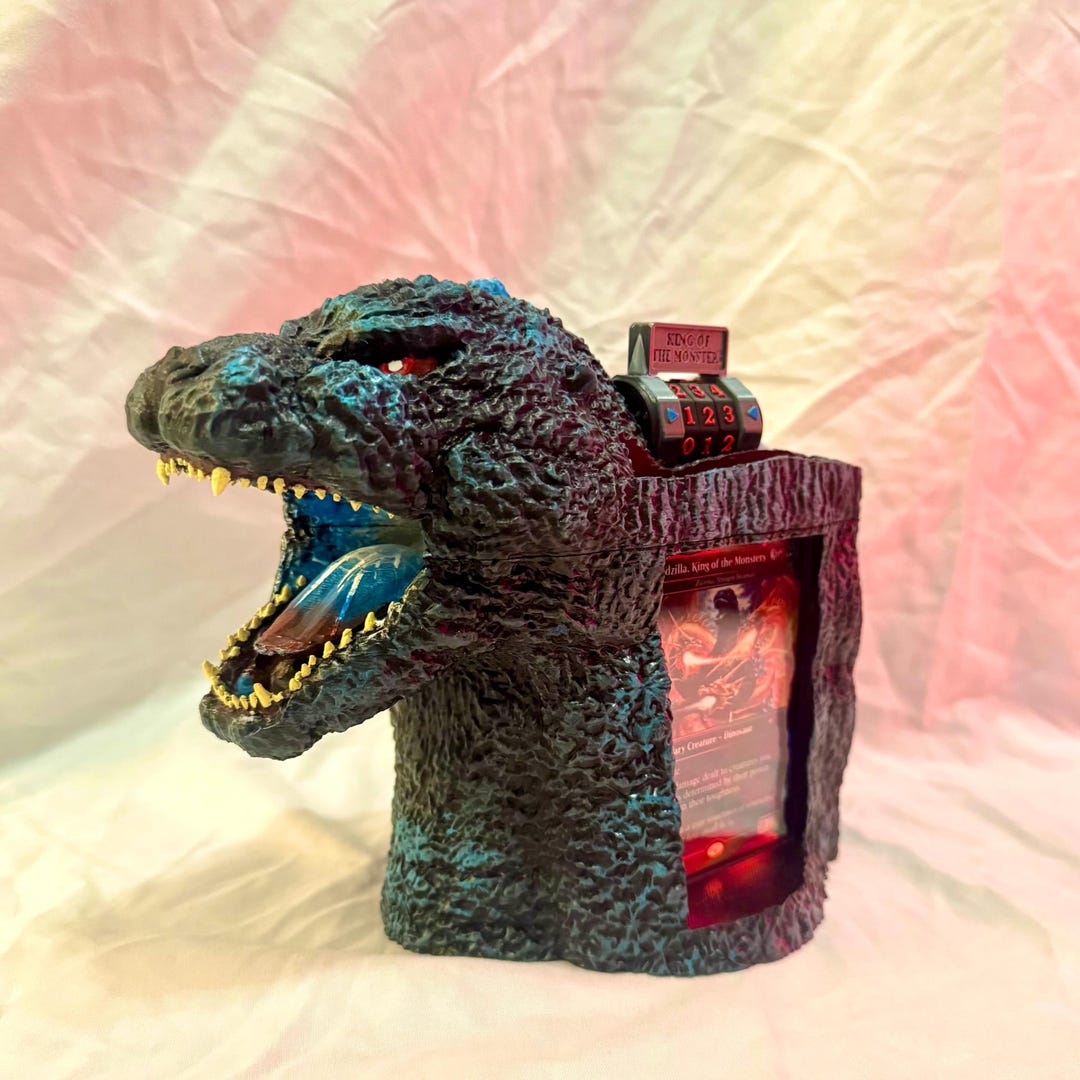 Godzilla MTG Deckbox - Etsy