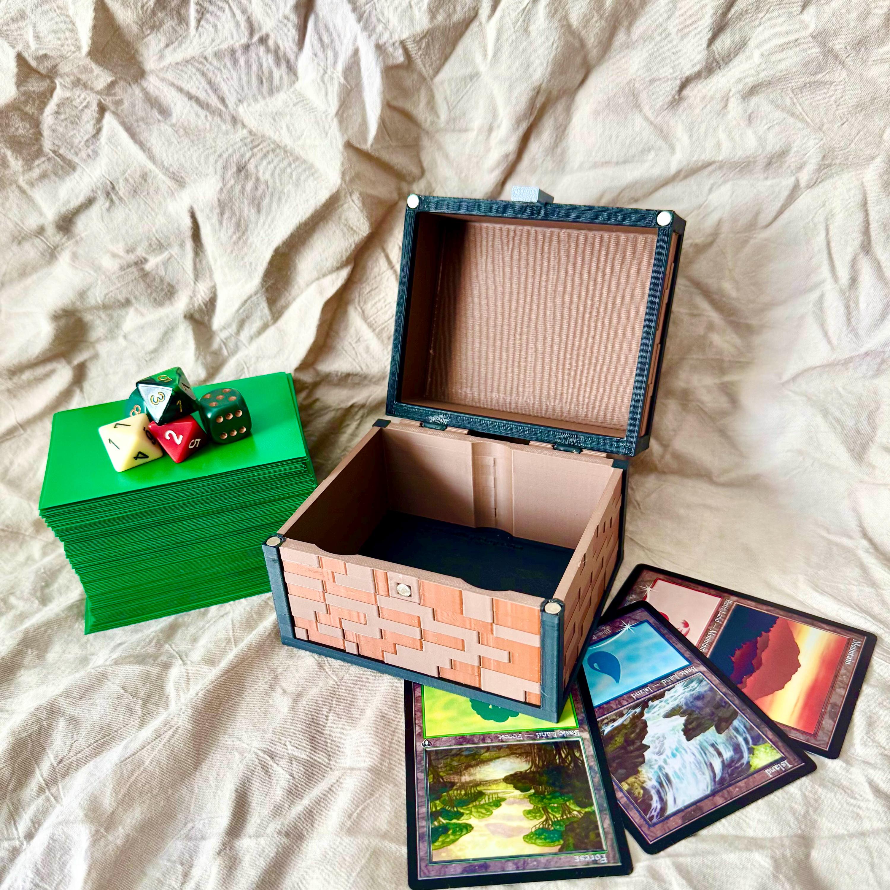 STL File - Minecraft Chest Deckbox (not Physical Deckbox) - Etsy