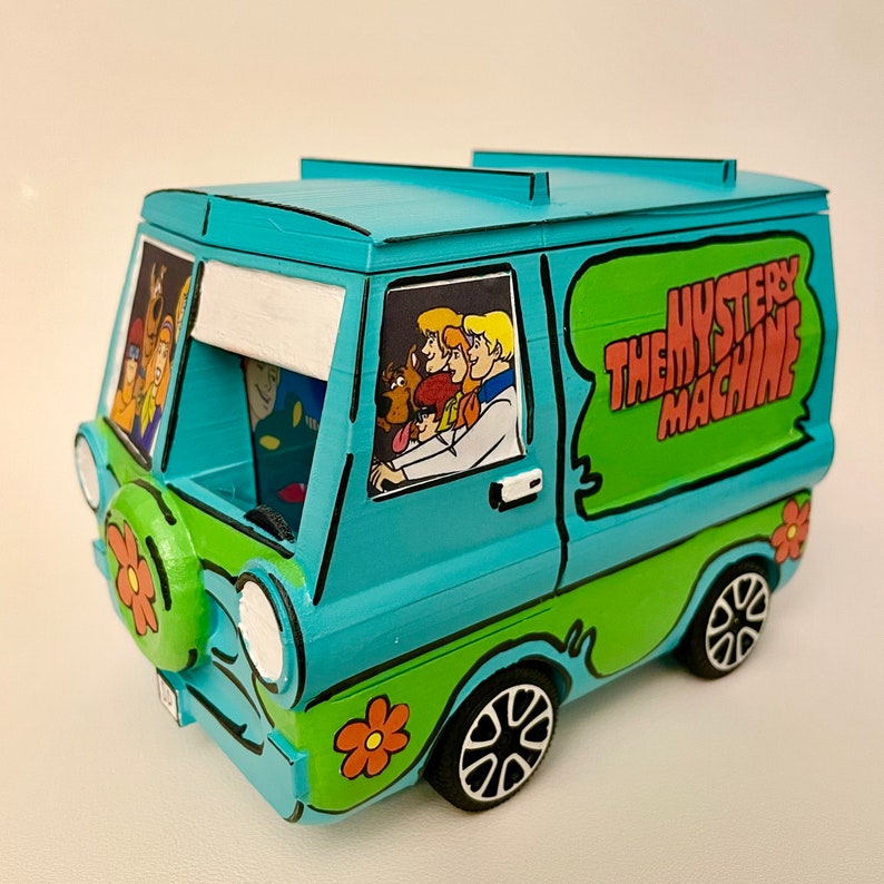 Mystery Machine Deck Box - STL File - Etsy