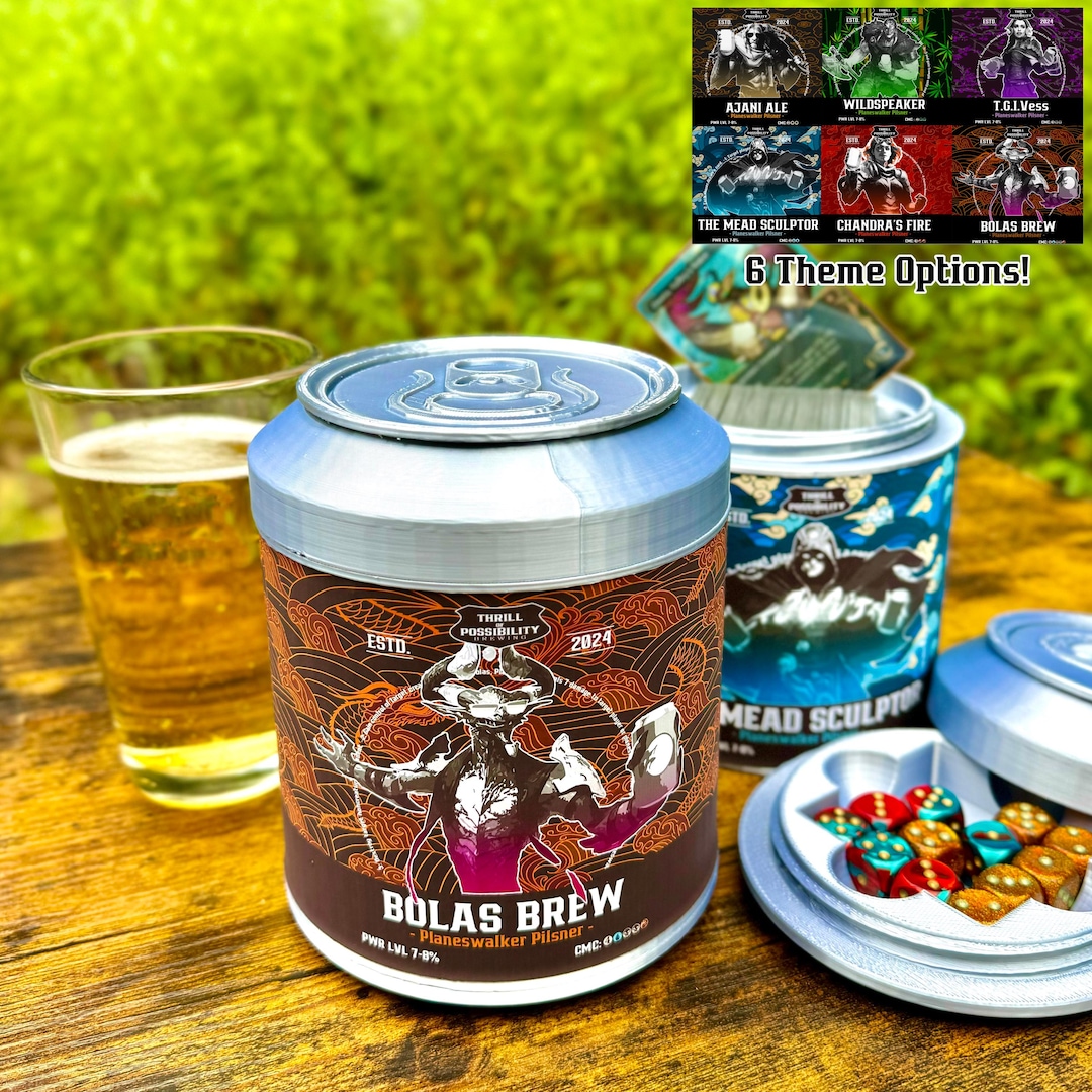 Brew Can MTG Deckbox (6 Styles) - Etsy