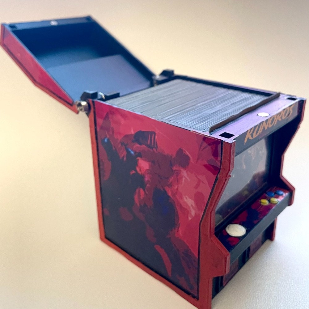 STL File-mtg Arcade Cabinet Deckbox - Etsy