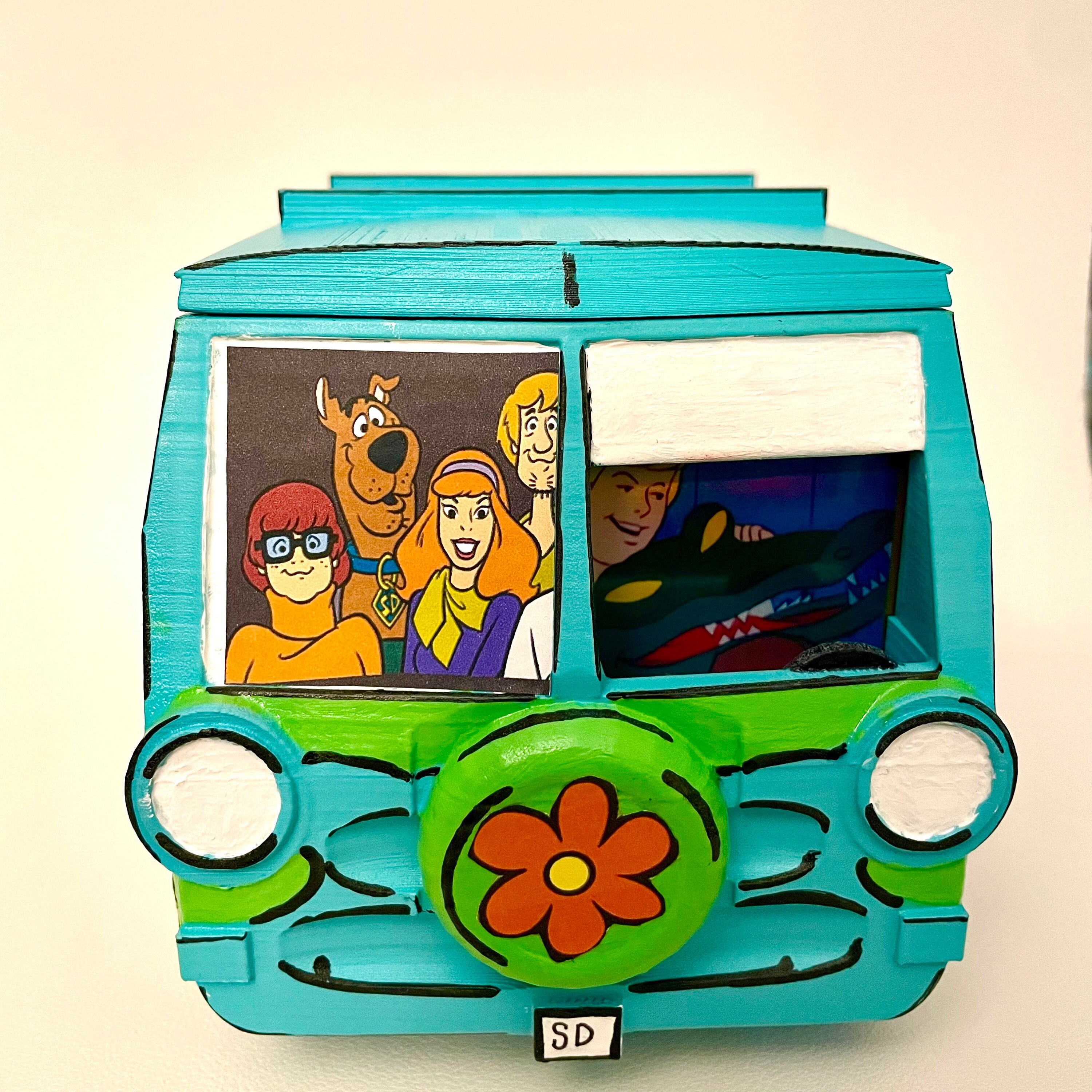 Mystery Machine Deck Box - STL File - Etsy