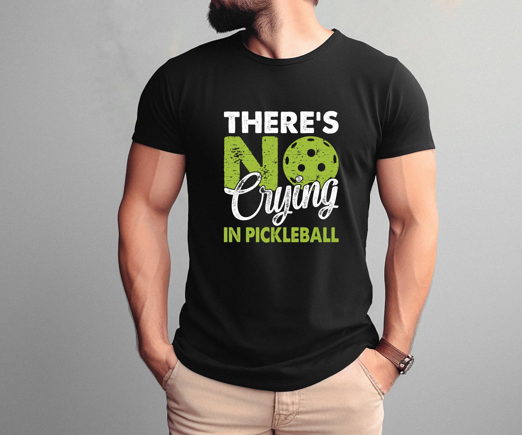 Funny Pickleball Shirt Pickleball Gifts for Men No Crying in - Etsy