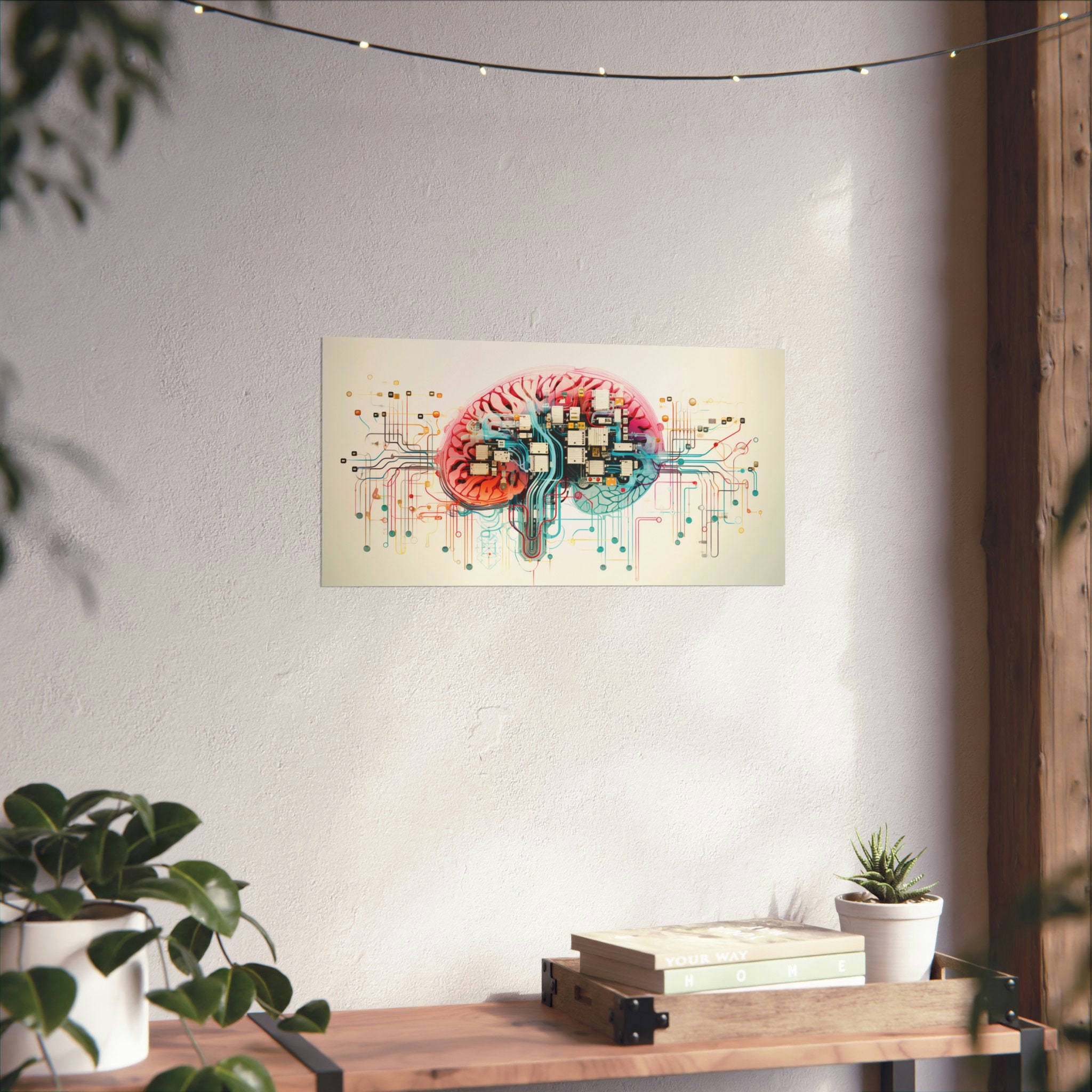 Poster Art, Neurocircuitry, Educational Inspiration, Colorful Techno ...