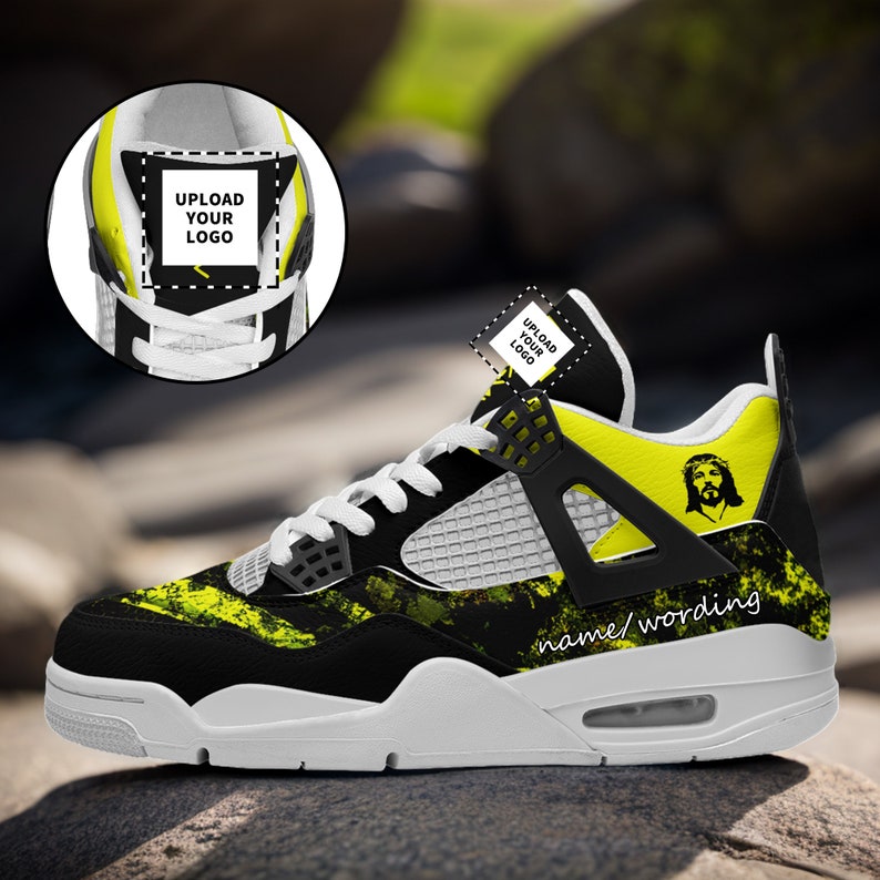 Custom Jesus Shoes,personalized Comfortable Lace up High Quality ...