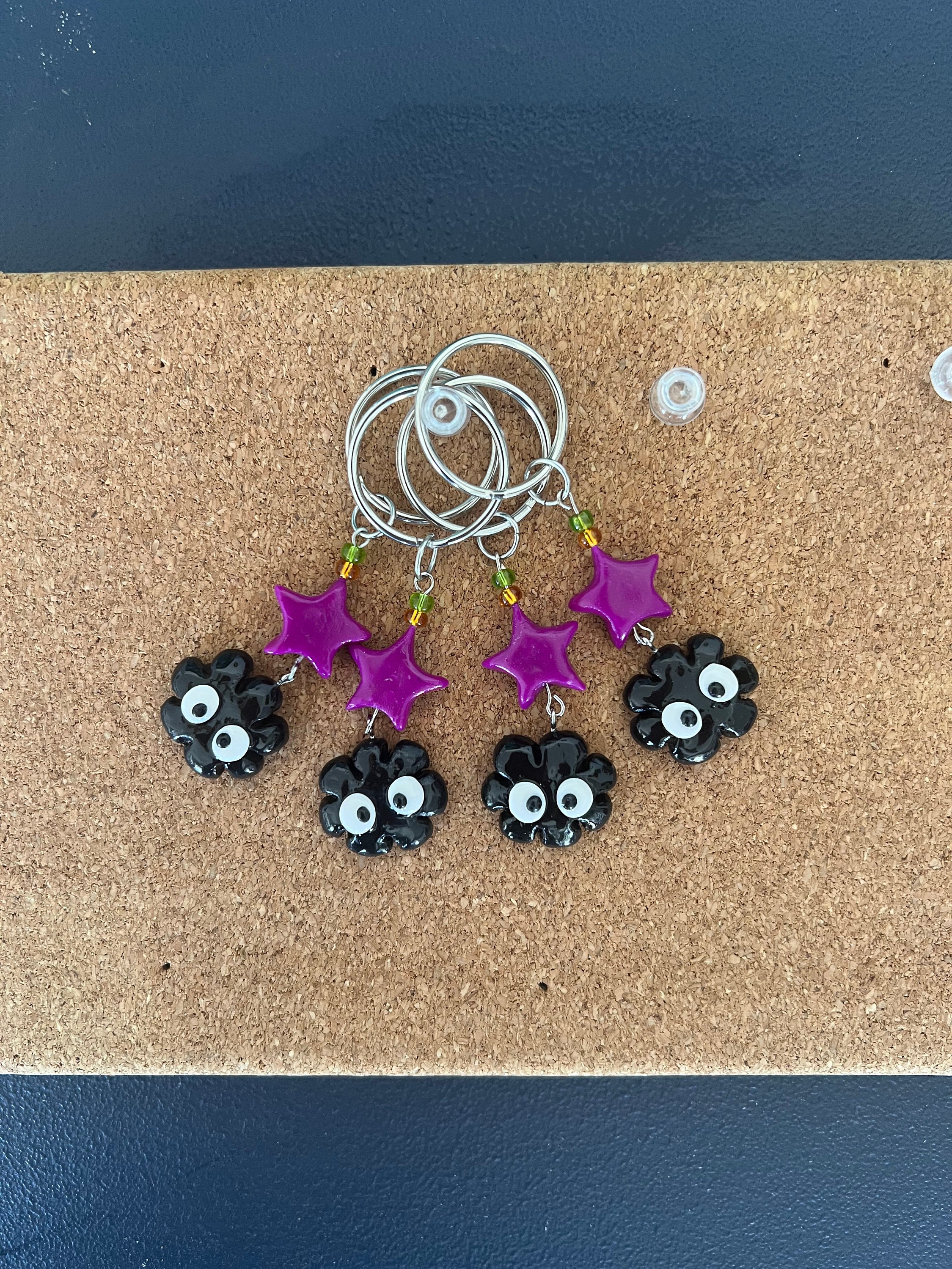 Studio Ghibli Soot Sprite Keychain - Etsy