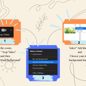 Pink Room Background With Blurred Version | Virtual Meeting Office ...