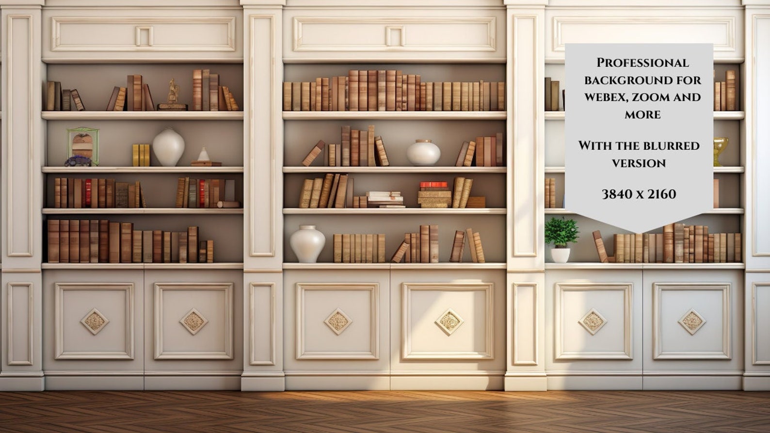 Zoom Background Office | With the Blurred Version | Virtual Meeting ...