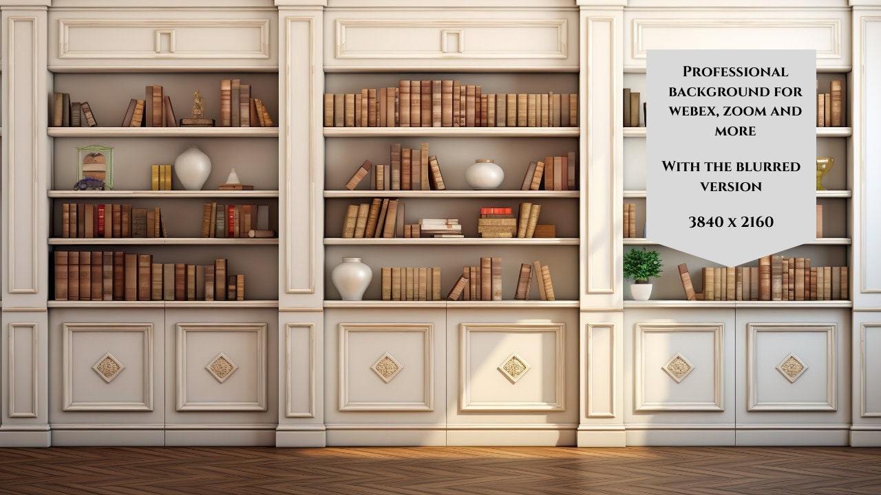 Zoom Background Office | With the Blurred Version | Virtual Meeting ...