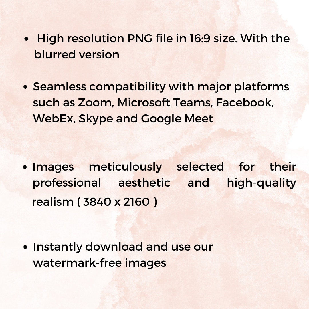 Zoom Background Office | With the Blurred Version | Virtual Meeting ...