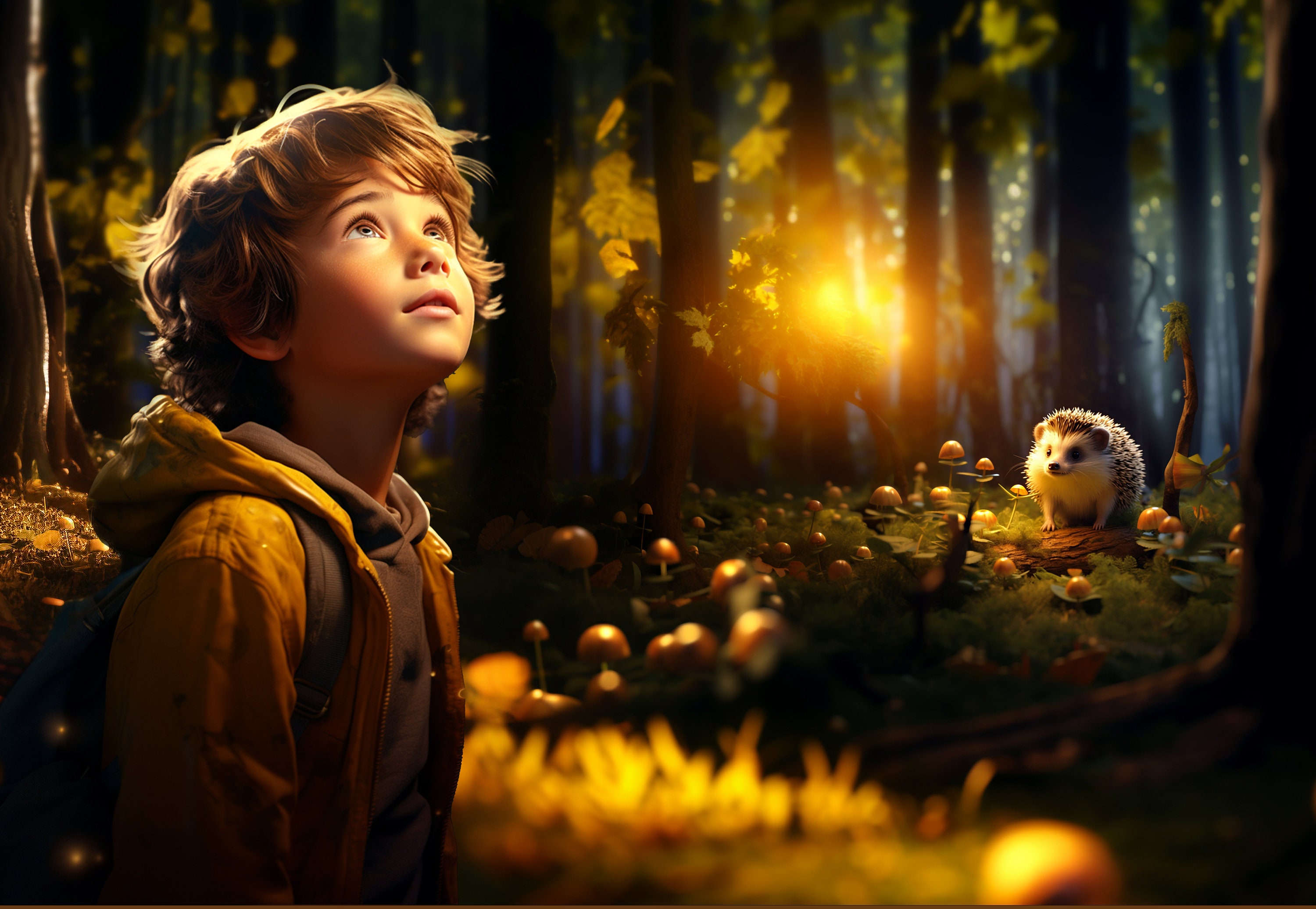 Magic Forest Digital Portrait Background Bundle. Photoshop Backdrop Set ...