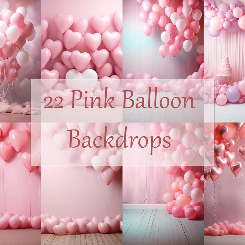 Balloon Photo Backdrop - Etsy