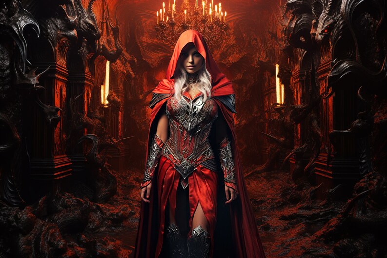 Fiery Hell Backdrops. Digital Download. Cosplay Backdrop or Halloween ...