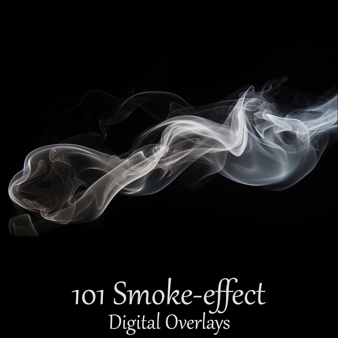 Horizontal Smoke Overlay Effects Photoshop Download Pack of Overlays in ...