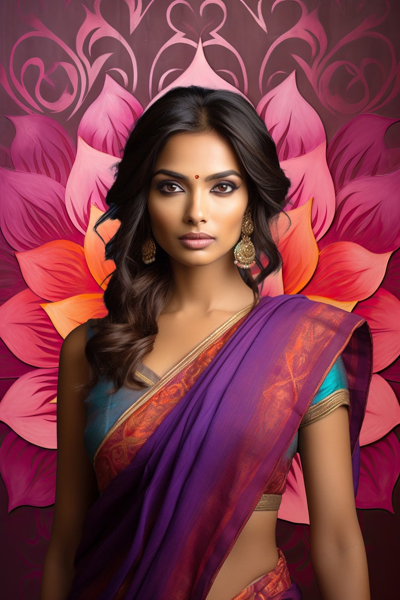 25 Purple Lotus Backdrops. Indian Hindu Backgrounds, Vertical Portrait ...