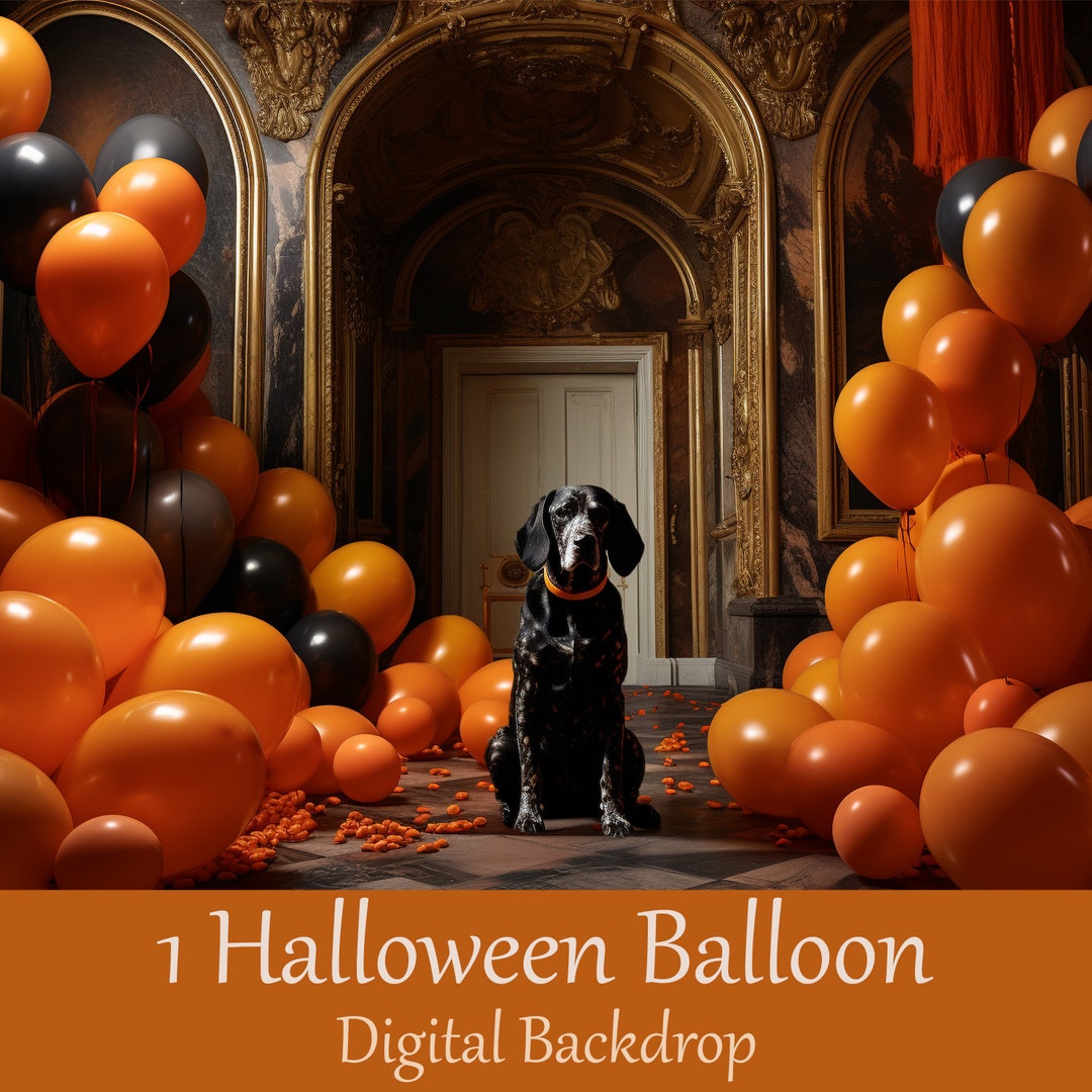 HALLOWEEN BACKDROP. Digital Download. Portrait Backdrop. A Single ...