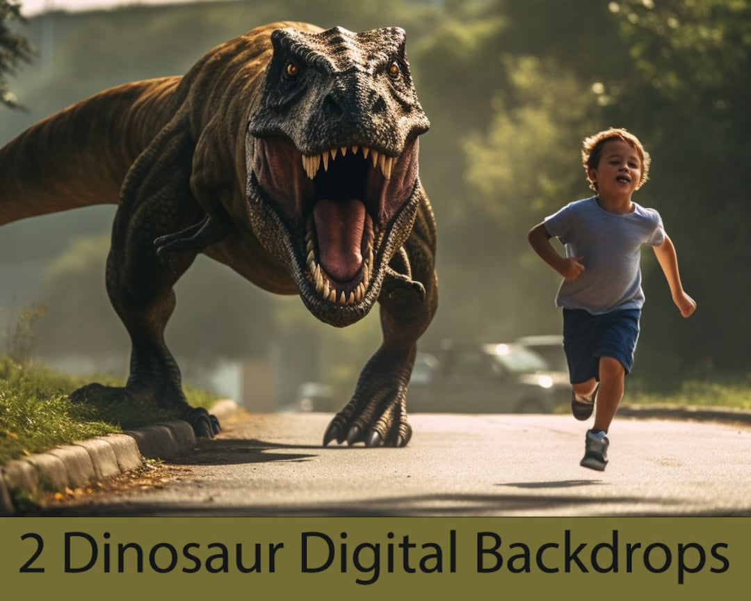 Dinosaur Background for Portrait of Kids Child Photography ...