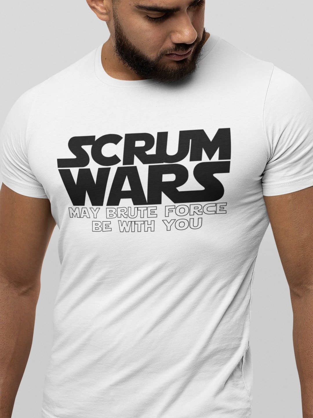 Scrum Wars Rugby Shirt | May the Brute Force Be With You | Star Wars ...