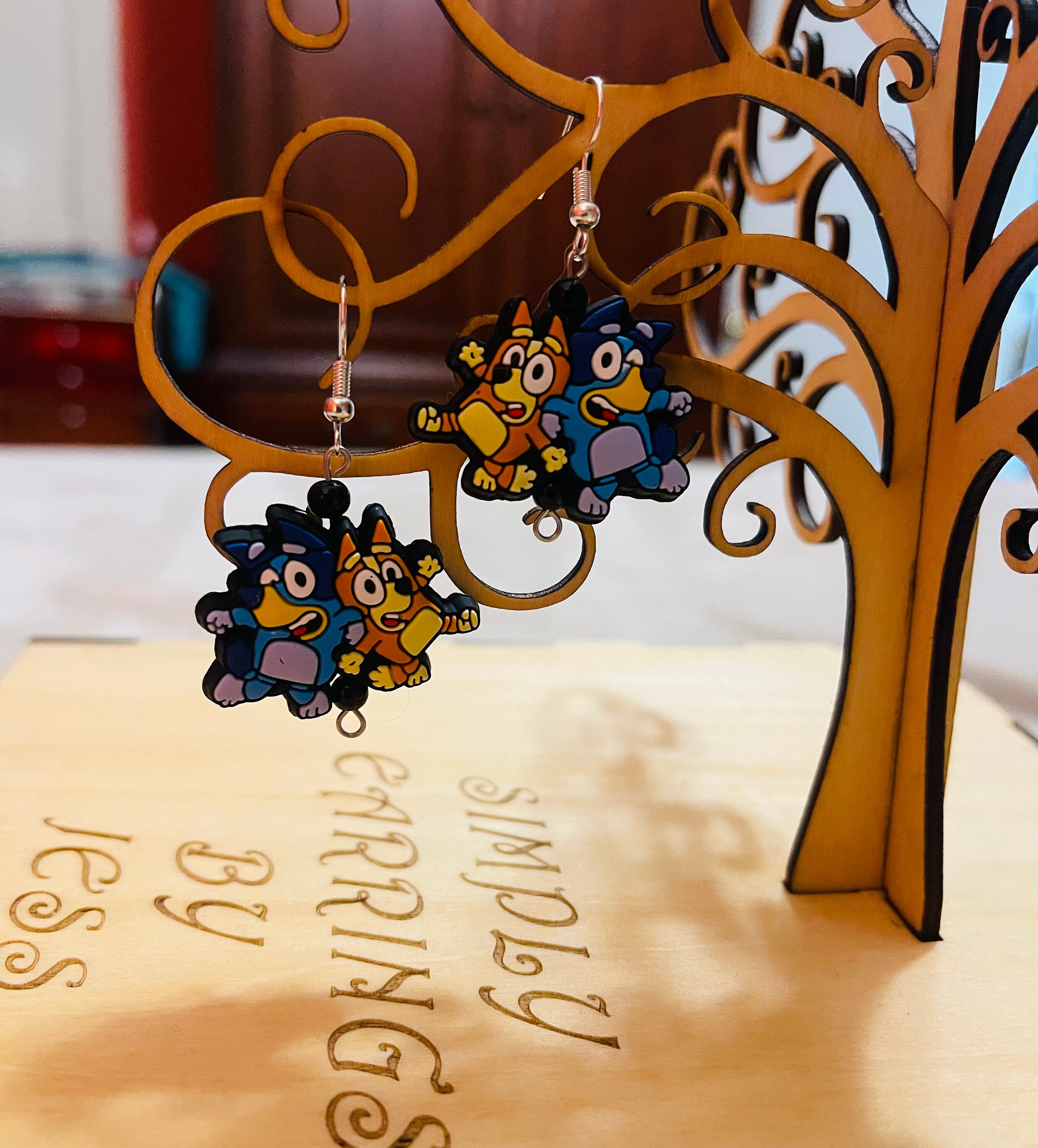 Bluey Earrings - Etsy