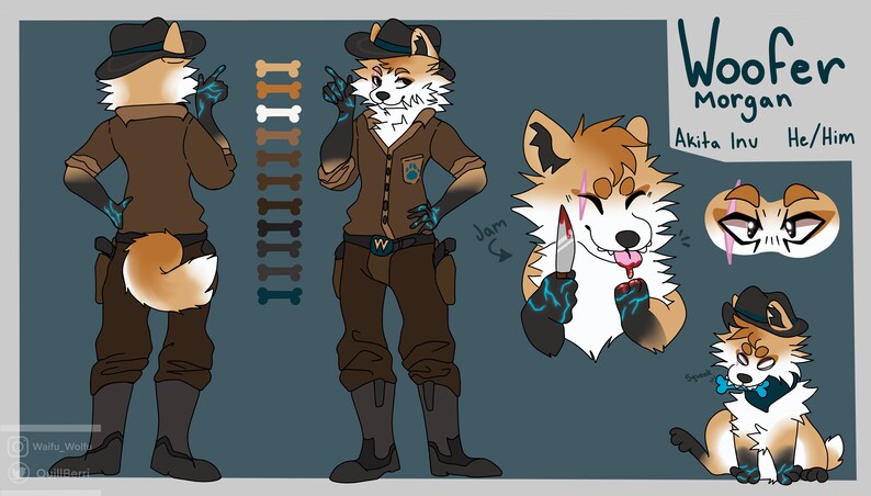 Character Ref-sheet - Etsy