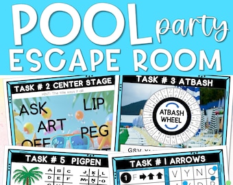 Escape Room for Kids, DIY Printable Game, Camping Escape Room Kit ...