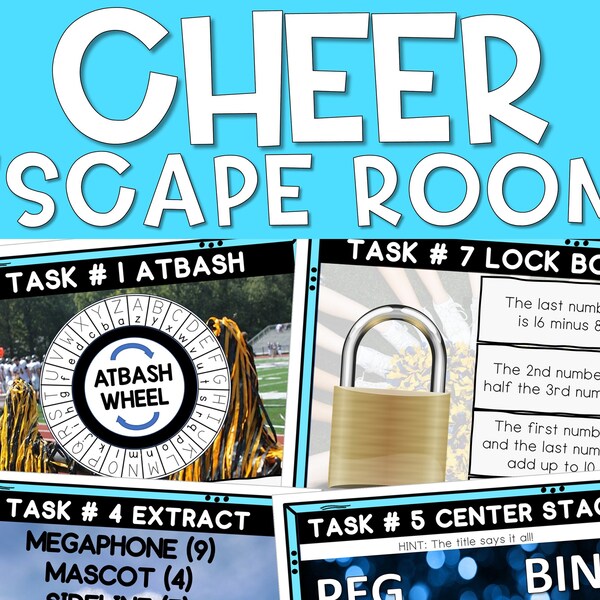 Escape Room for Kids, DIY Printable Game, Save Summer Escape Room Kit ...
