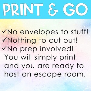 Escape Room for Kids, DIY Printable Game, Fourth of July Escape Room ...