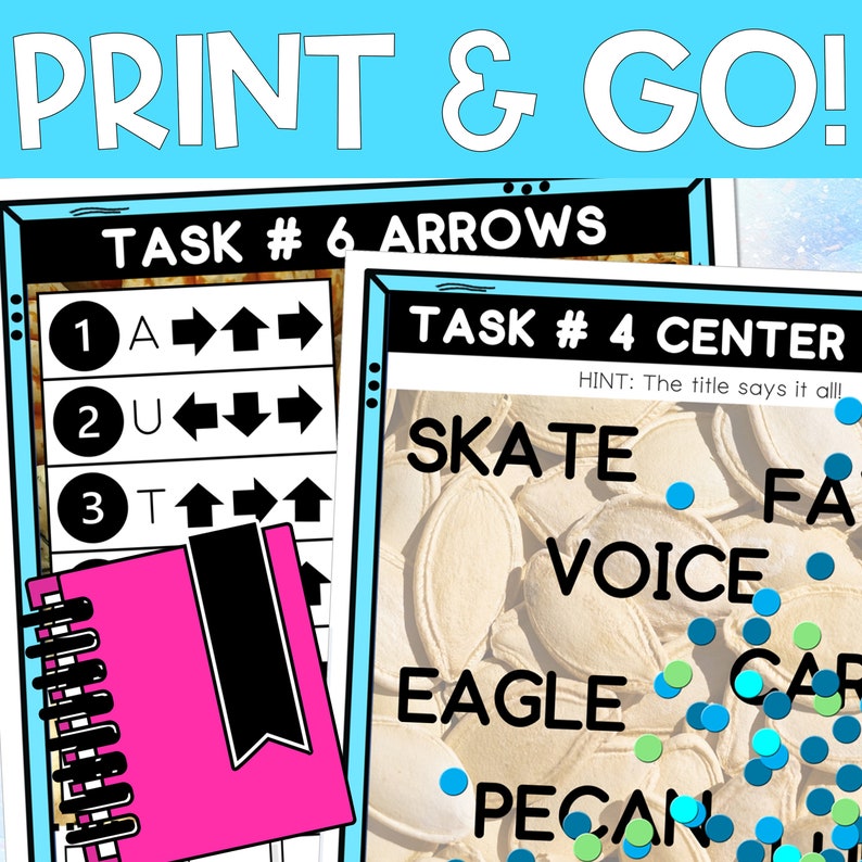 Escape Room for Kids, DIY Printable Game, Pumpkin Patch Escape Room Kit ...