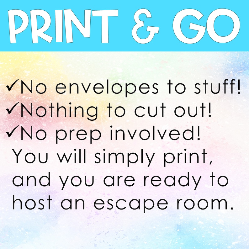 Horse Escape Room Kit: DIY Printable Puzzle Game (digital Download) - Etsy