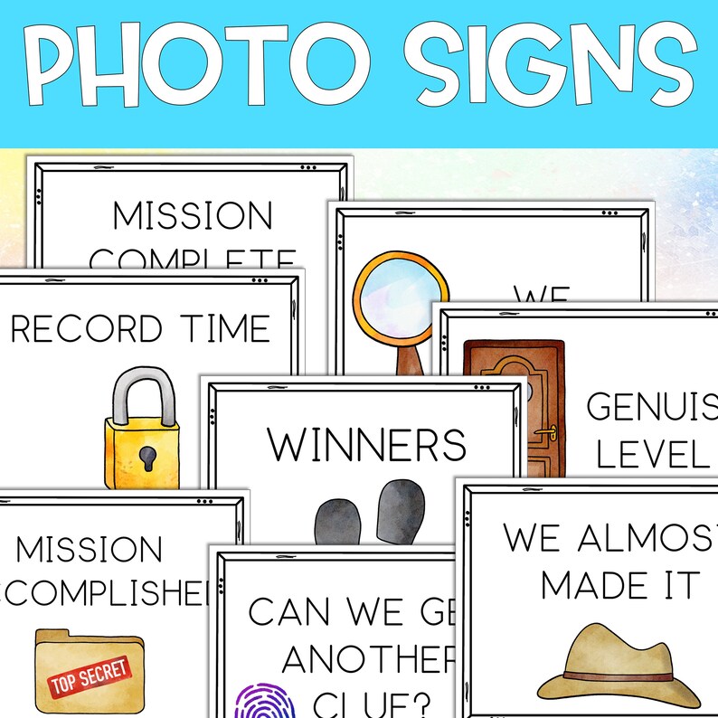 Escape Room for Kids, DIY Printable Game, Pumpkin Patch Escape Room Kit ...