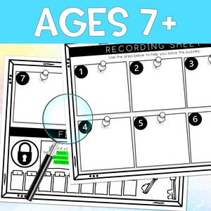 Escape Room for Kids, DIY Printable Games, Baseball Escape Room Kit ...