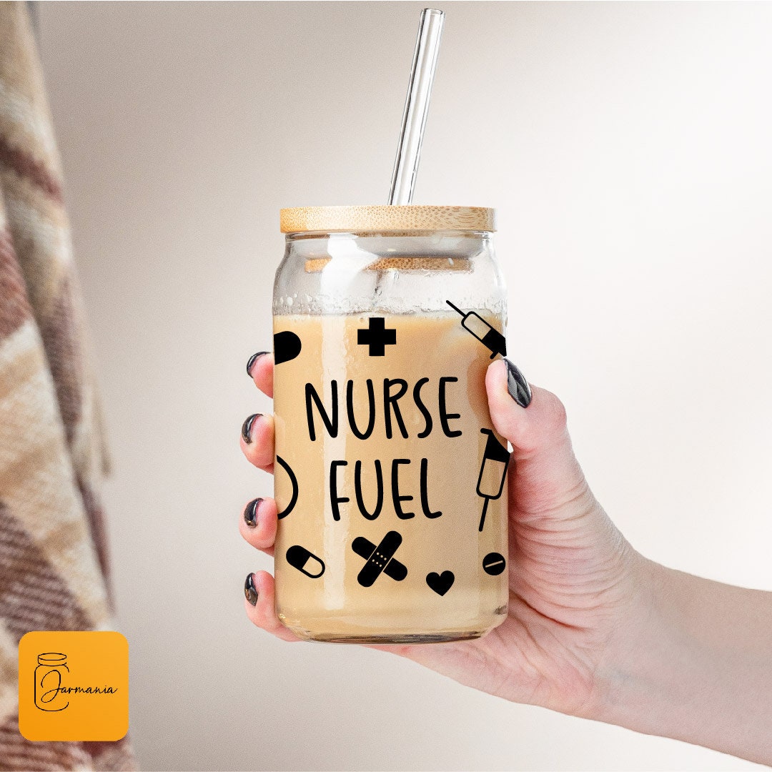 Cute Nurse Jar Nurse Life Jar Nursing School Graduation - Etsy
