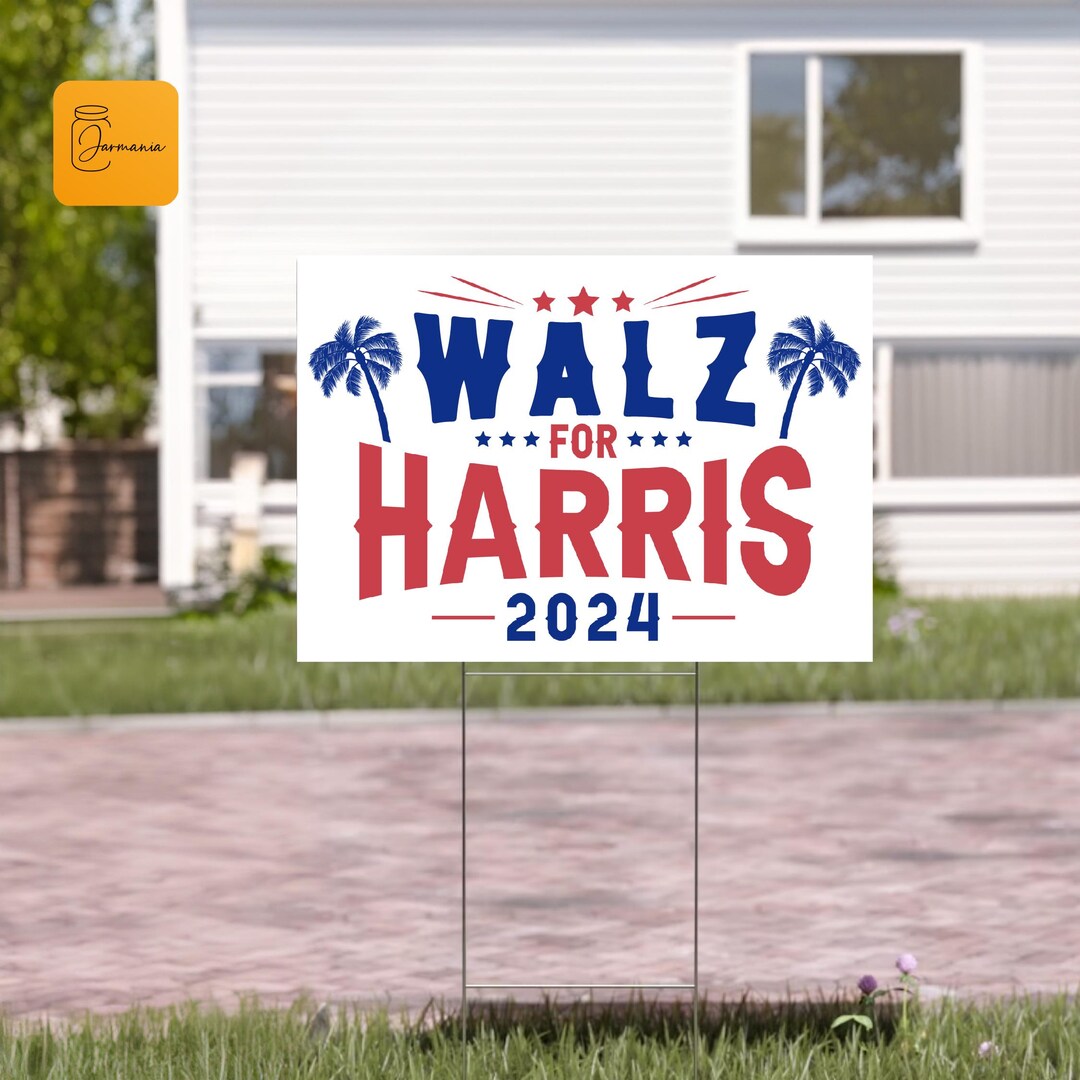 Brats for Harris 2024 Yard Sign, Harris Supporters Voting Yard Sign ...