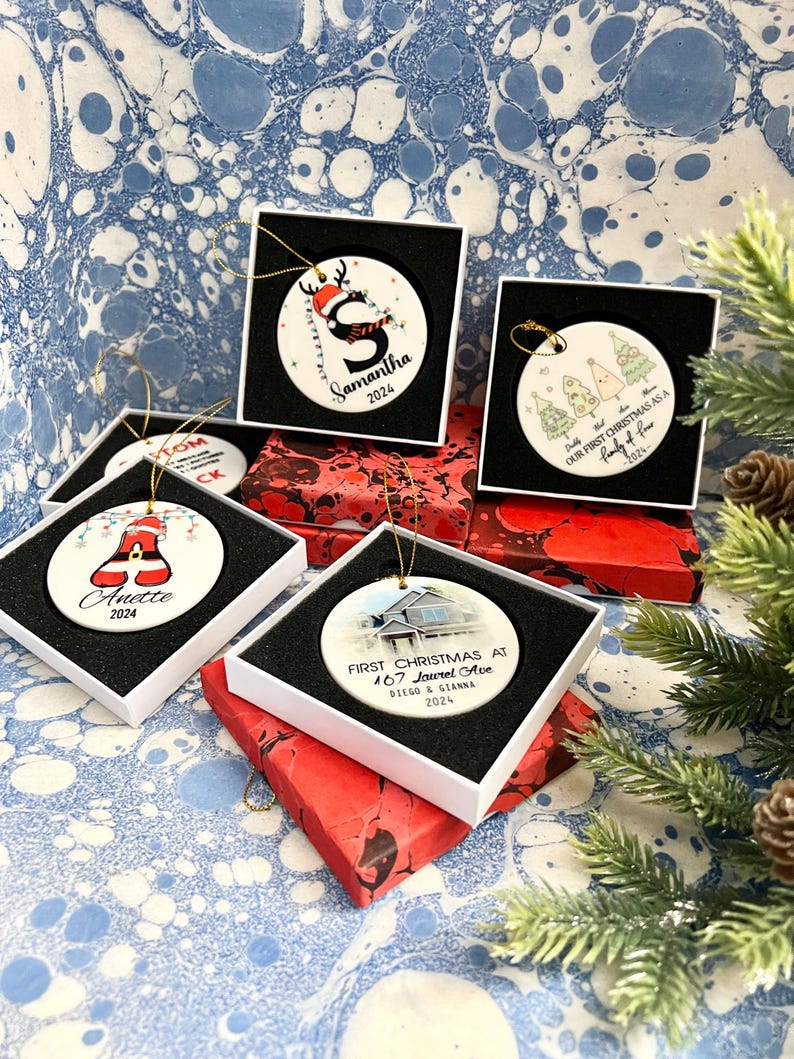 Custom 2024 School Teacher Stuff Christmas Ornament Gift Personalized ...