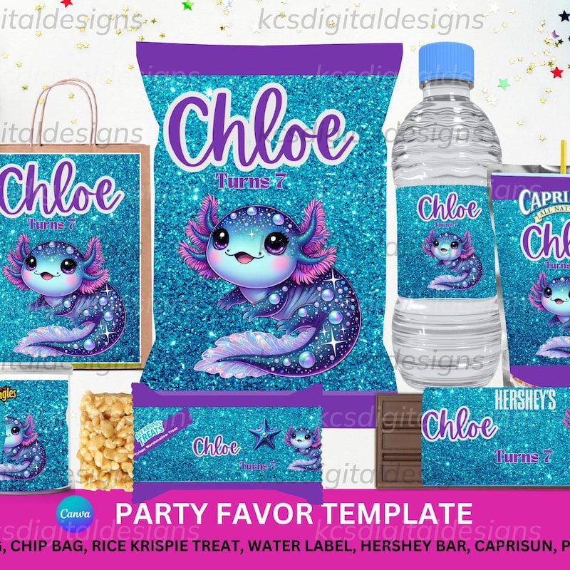 Axolotl Party - Etsy