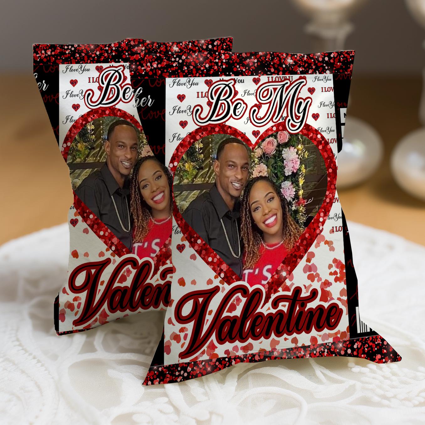 Valentine's Day Chip Bag: Editable Canva Template (digital Download) - Etsy