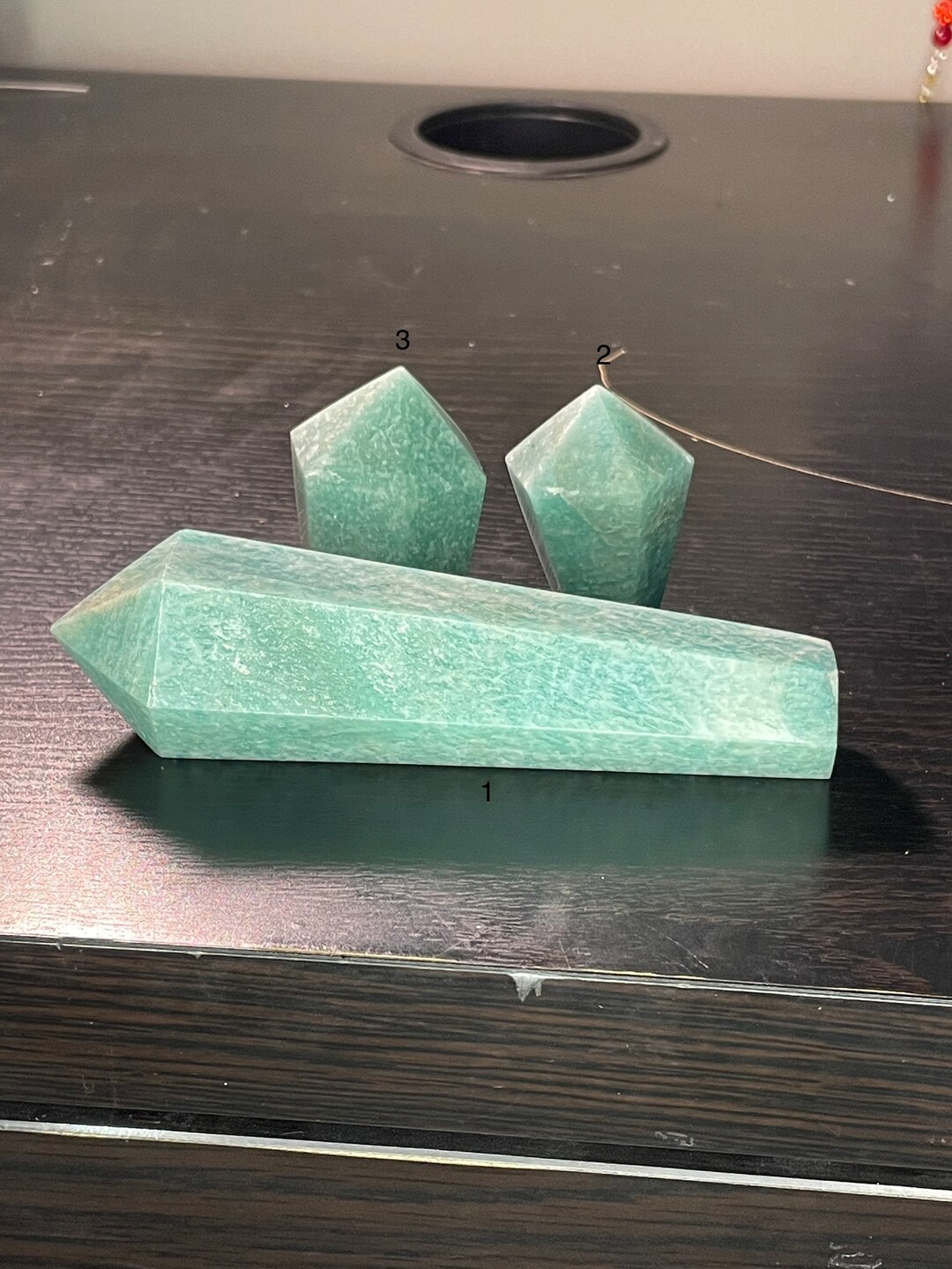Amazonite Wand & Mini Towers - Etsy