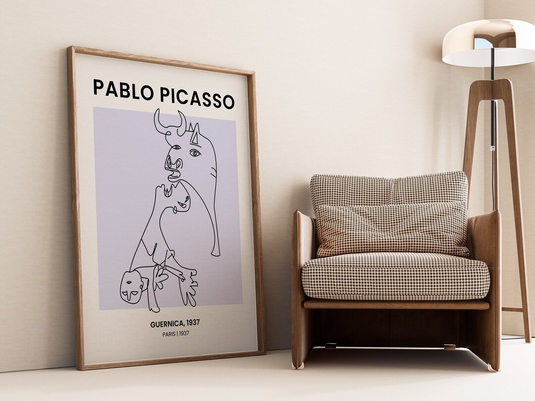 Guernica Pablo Picasso Printable Wall Decor Downloadable - Etsy