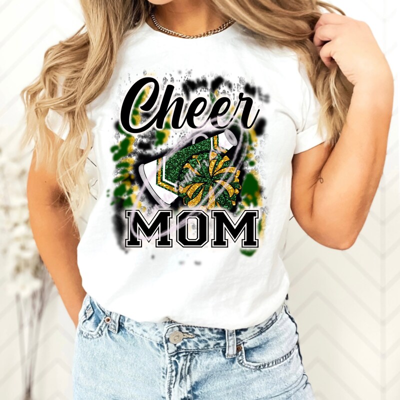 Green and Gold Cheer Png - Etsy