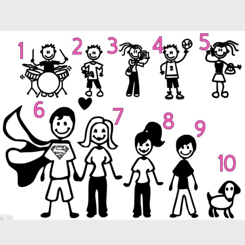 Personalized Stick Figure Family Mug, Custom Coffee Cup - Etsy