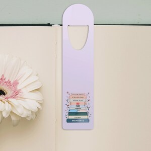 Taylor Swift Bookmark, Taylor Albums as Books, Eras Tour Merch, Swiftie ...