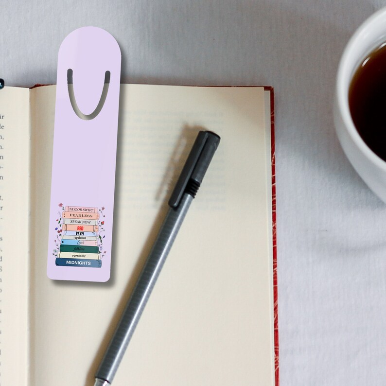 Taylor Swift Bookmark, Taylor Albums as Books, Eras Tour Merch, Swiftie ...