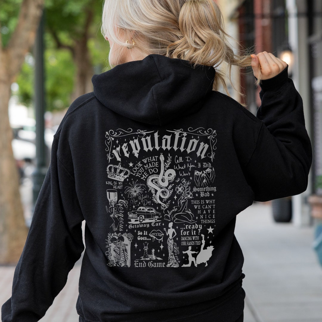 Taylor Swift Hoodie, Reputation Hoodie, Ready for It Hoodie, Eras Tour ...