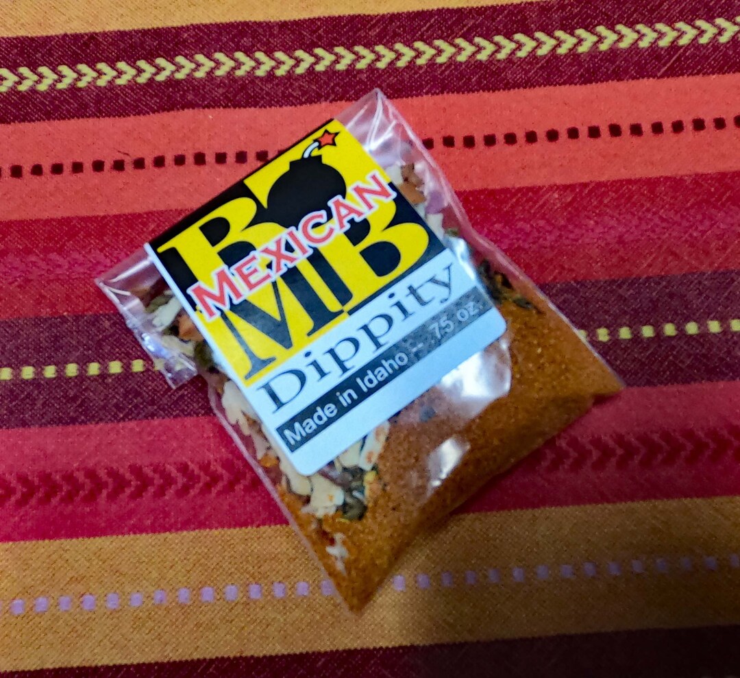 Mexican Dip Mix by Bomb Dippity - Pretzel Chip Veggie Dip - Etsy