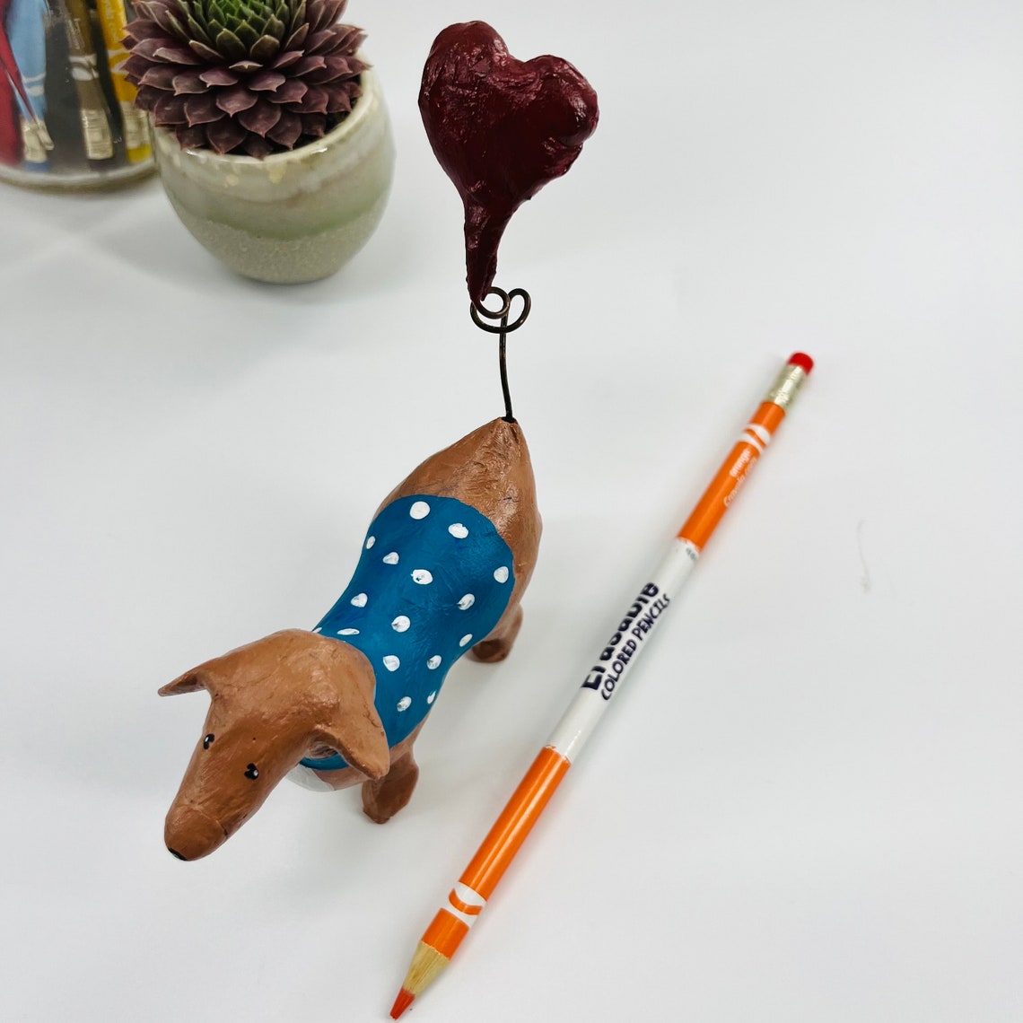 Brown Dog Paper Mache - Etsy